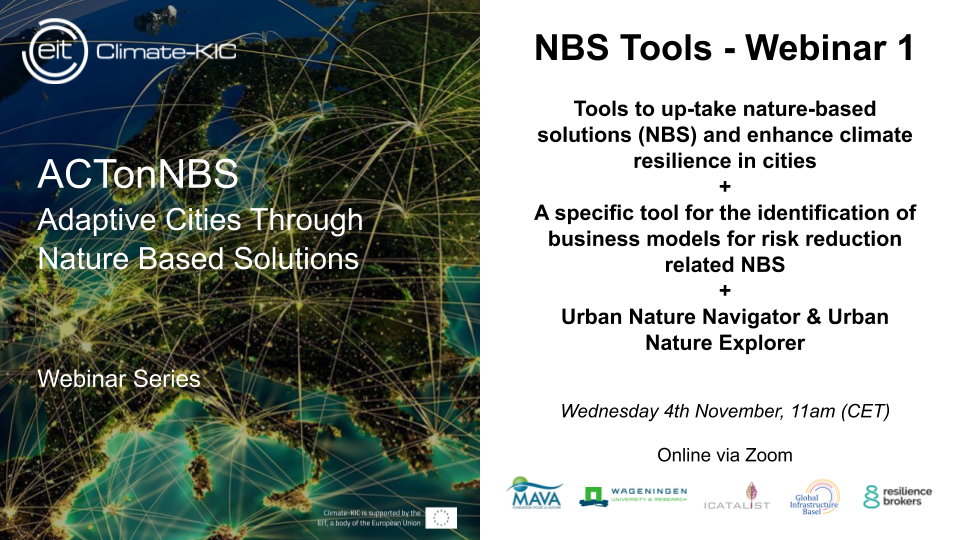 NBS Tools - Webinar - Nature-Based City Initiative